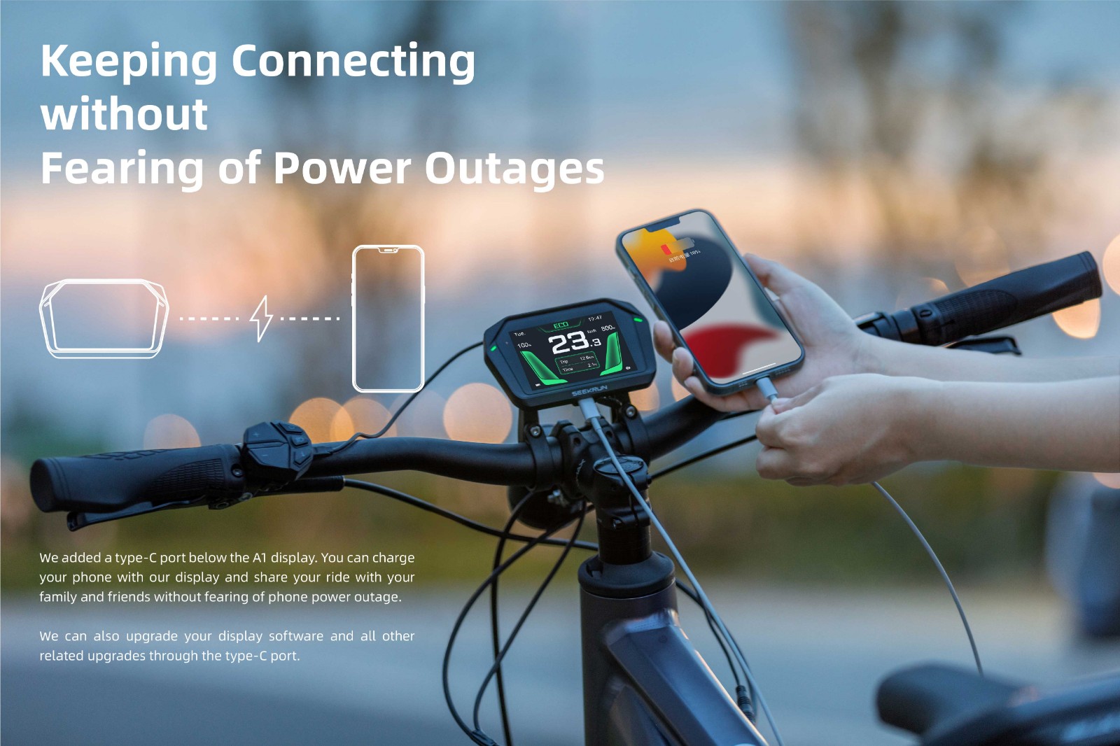 E bike Tft Display Instrument E bike Tft Display Instrument